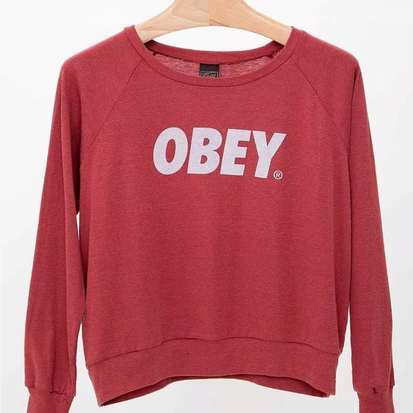 Obey | Tops | Obey Top Sz Small42 | Poshmark